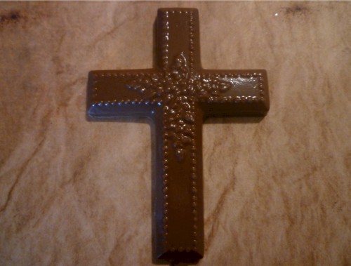 Solid Chocolate Cross Easter Or Religious Cross Set Of 6 on Luulla